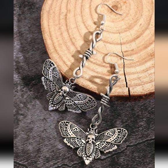 Jewelry | Silver Butterfly Earrings | Poshmark